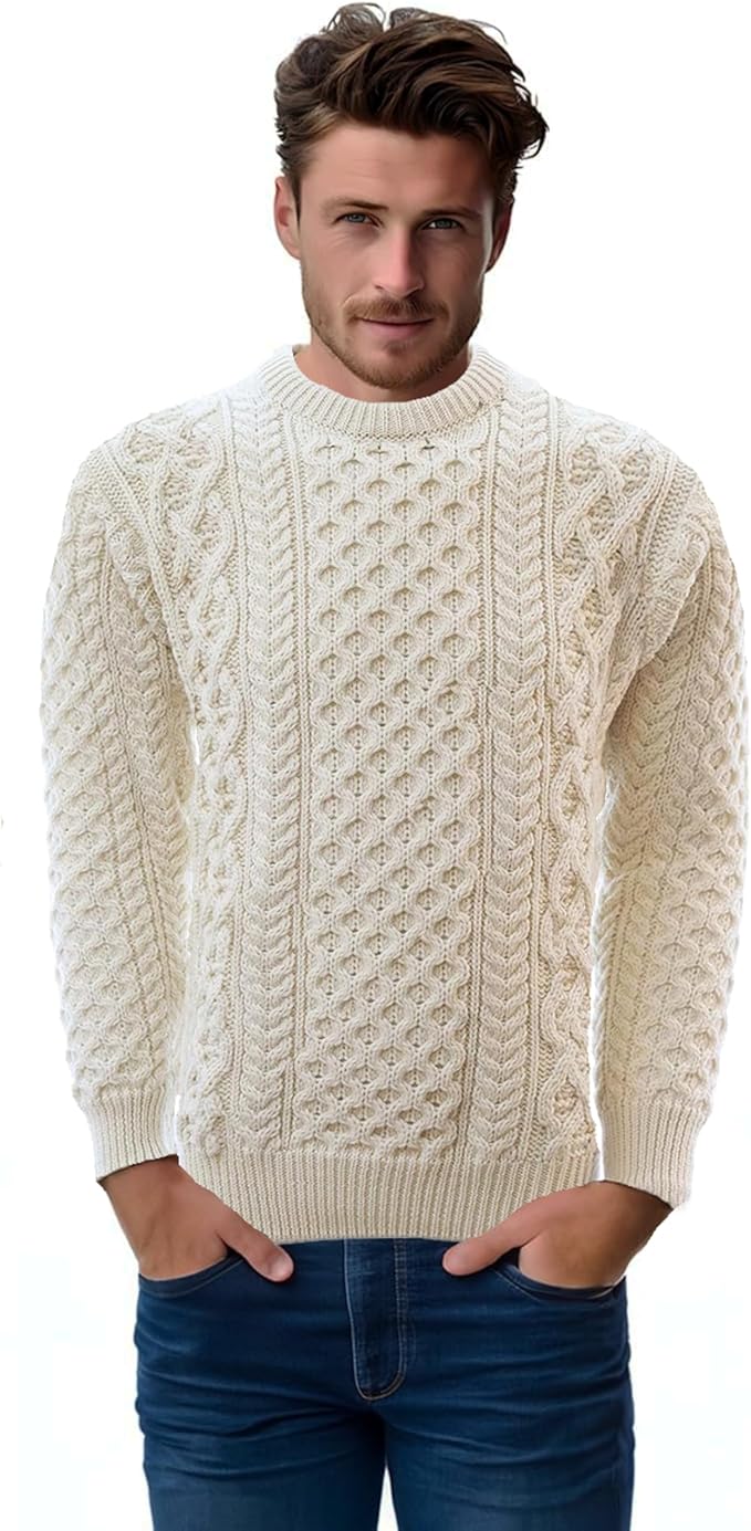Aran Sweaters: Irish Wool & Cable Knit Cardigans/Sweaters – Biddy ...