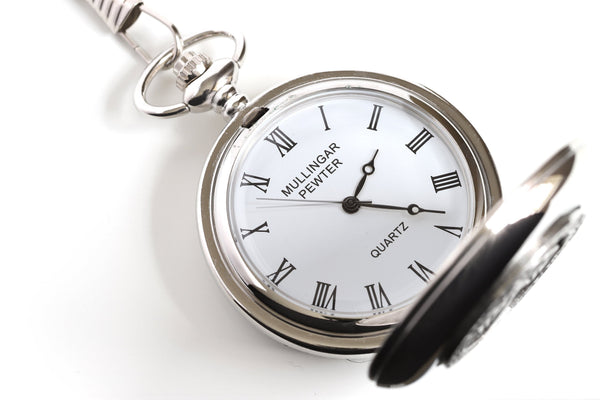 Celtic Shamrock Pocket Watch: Timeless Irish Gift – Biddy Murphy Irish ...