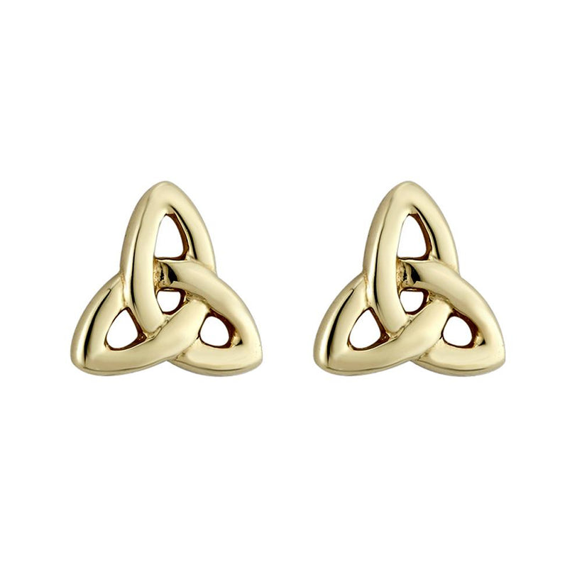 Irish Earrings: Trinity Knot & Celtic Cross Studs/Earrings – Biddy Murphy Irish Gifts